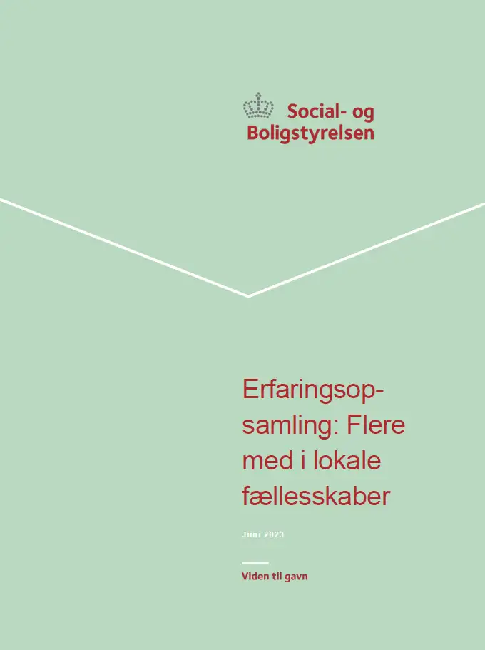 Erfaringsopsamling: Flere med i lokale fællesskaber | Social- og Boligstyrelsen